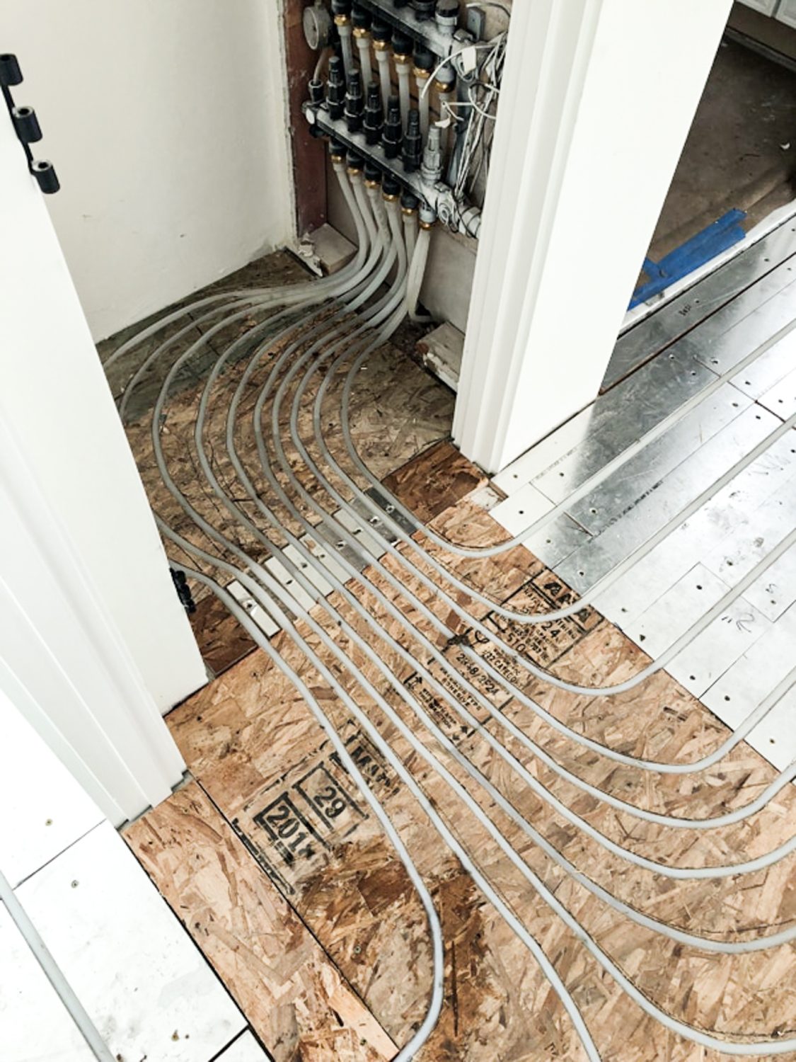 Ecowarm RadiantBoard Installation Gallery