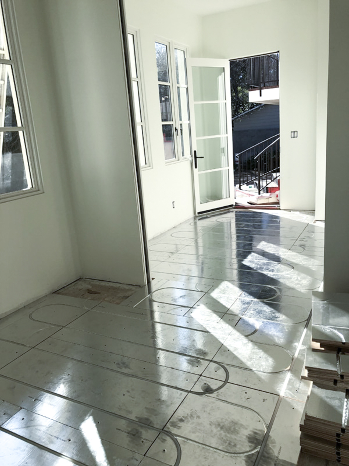 Ecowarm RadiantBoard Installation Gallery