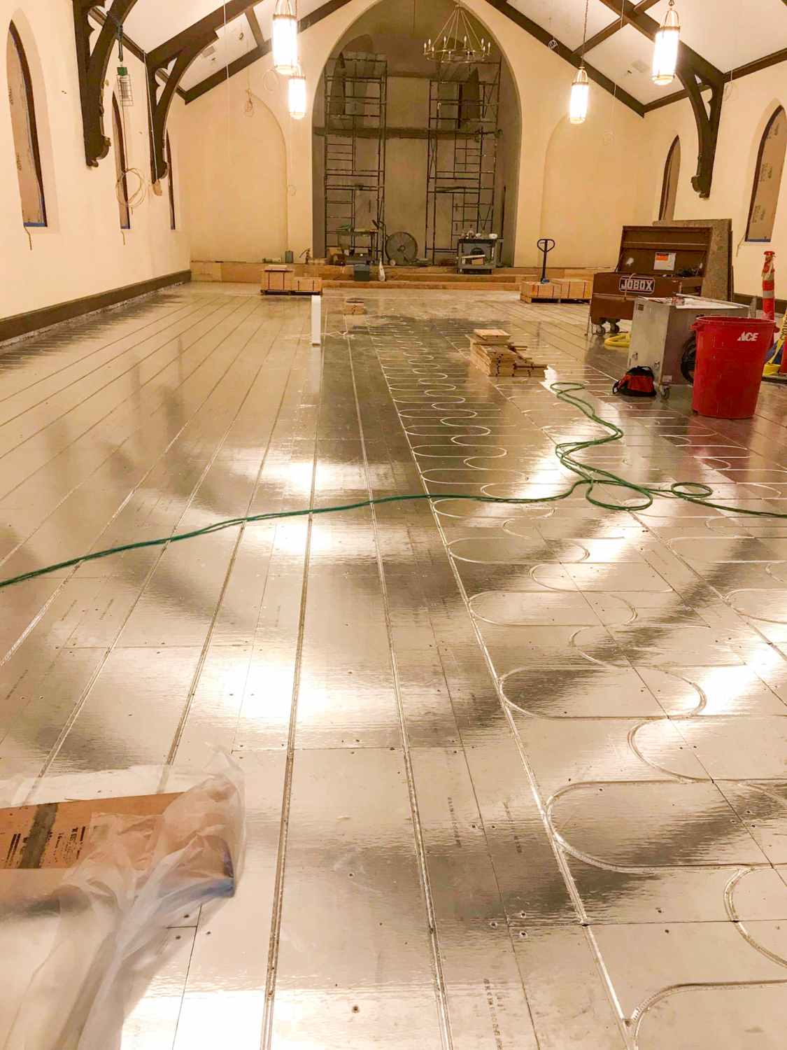 Ecowarm RadiantBoard Installation Gallery