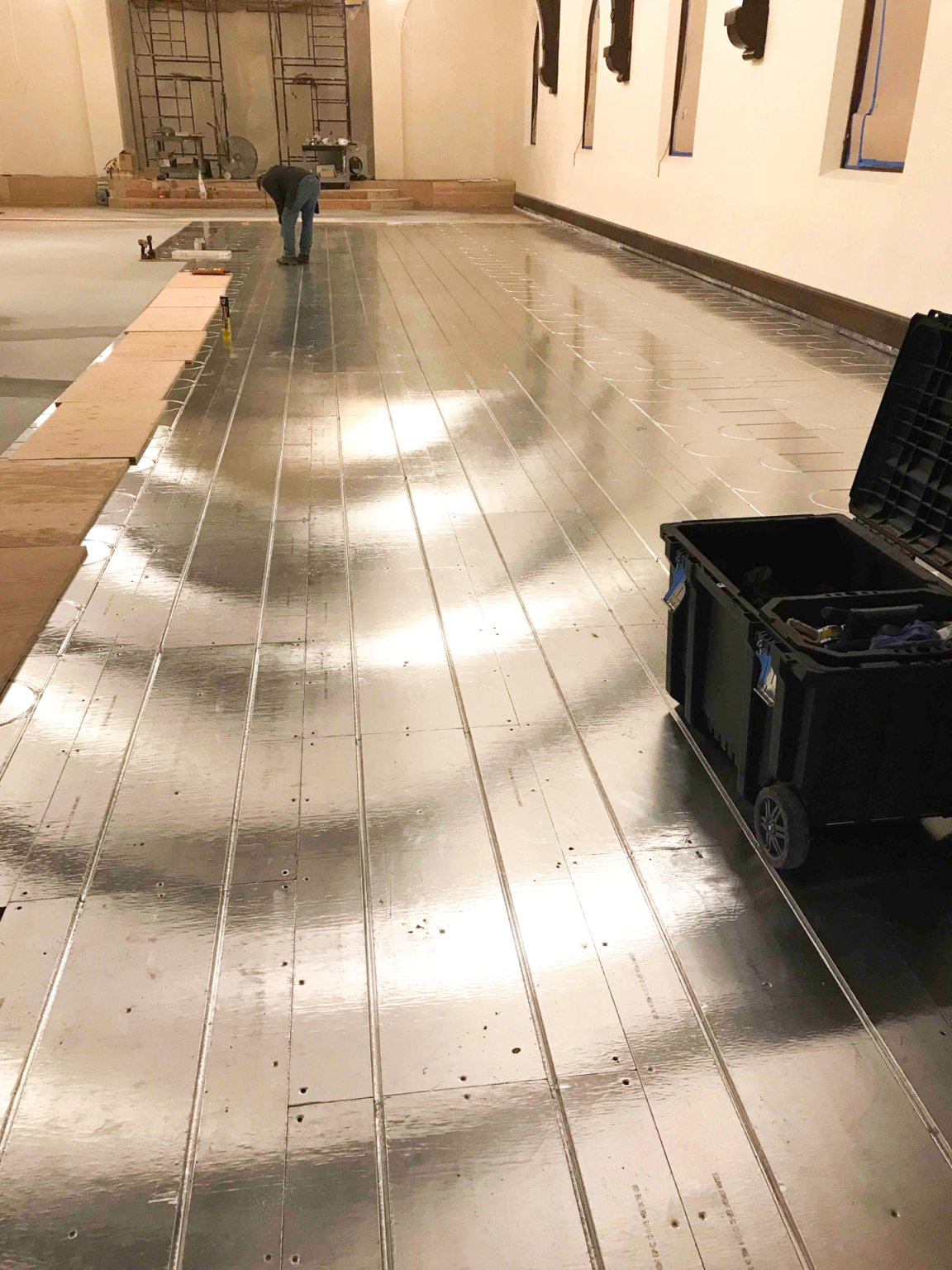 Ecowarm RadiantBoard Installation Gallery